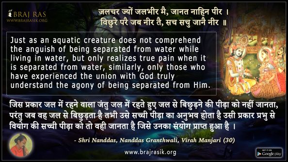 Jalchar Jyaun Jalbheer Mai Janat Nahin Peer - Shri Nanddas Granthwali ...