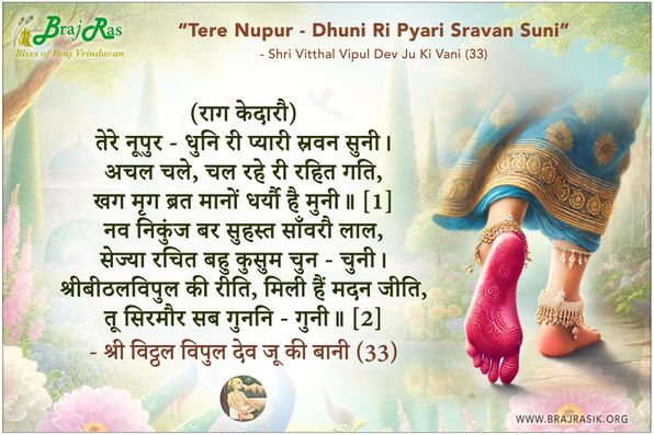 Tere Nupur - Dhuni Ri Pyari Sravan Suni - Shri Vitthal Vipul Dev Ju Ki ...
