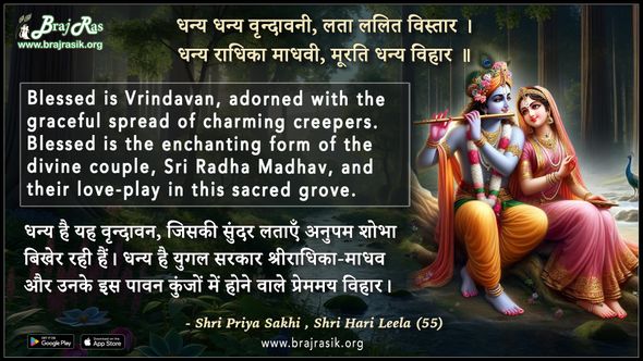 Dhanya Dhanya Vrindavani - Shri Priya Sakhi (Sri Brahm Gopal Goswami ...